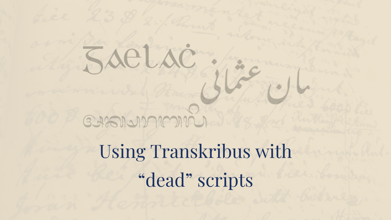 How to read cursive handwriting in historical documents - READ-COOP